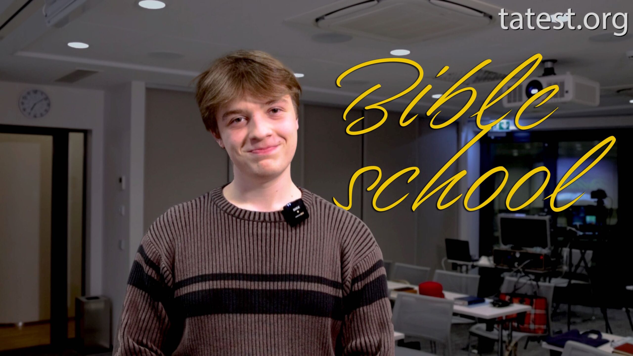 Testimony of the Youngest Student of our Bible School - Tartu Academy ...